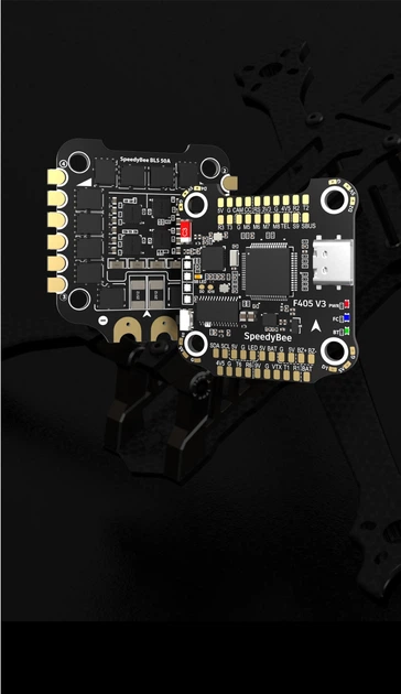 Полетный контроллер с регулятором скорости FPV Speedy Bee F405 V3 для ...