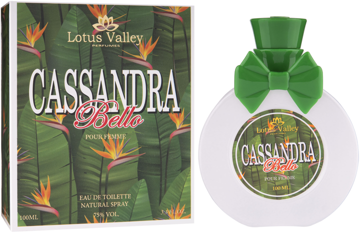 Туалетная вода для женщин Lotus Valley Cassandra Bello 100 мл ...