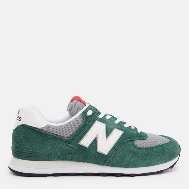Чоловічі кросівки New Balance 574 U574GNH 45 (11US) 29 см Зелений/Білий ...