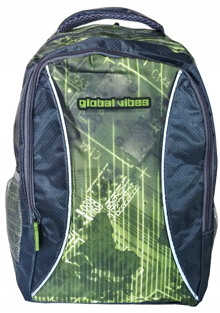 Рюкзак молодежный Global Vibes 19L 42х30х16 см PASO Серый 000273547 от ...