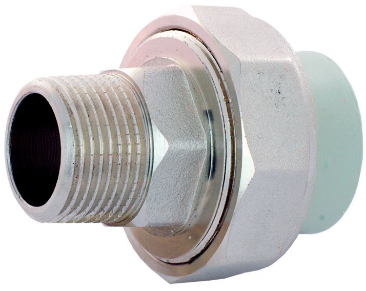 Згін-американка поліпропіленова FADO PPR із зовнішнім різьбленням 20х1/2'', PPS21 – фото ...