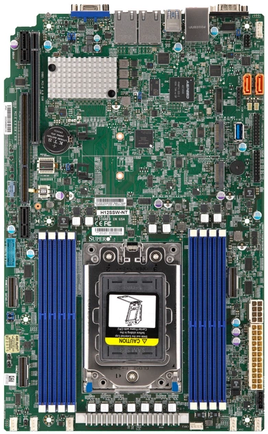 Материнская плата Supermicro MBD-H12SSW-NT-O (sSP3, SoC, PCI-Ex32 ...