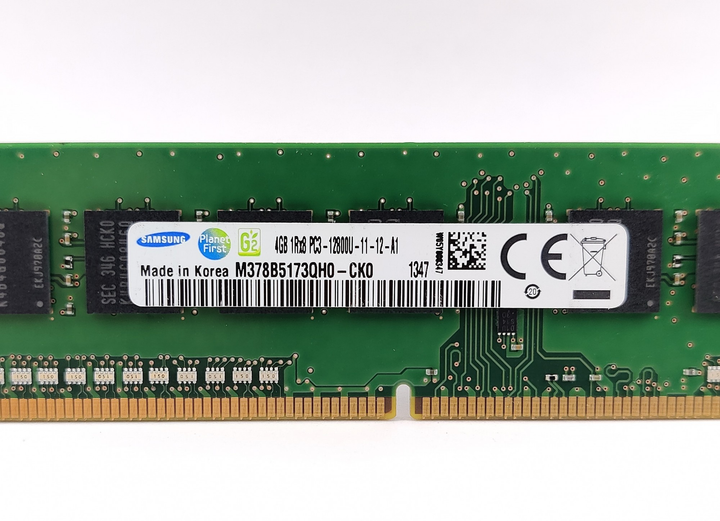 Оперативная память Samsung DDR3 4Gb 1600MHz PC3-12800U (M378B5173QH0 ...
