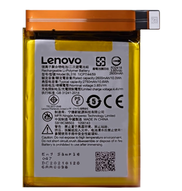 Аккумулятор Батарея Lenovo Legion Phone Duel 2 BL316 – фото, отзывы ...