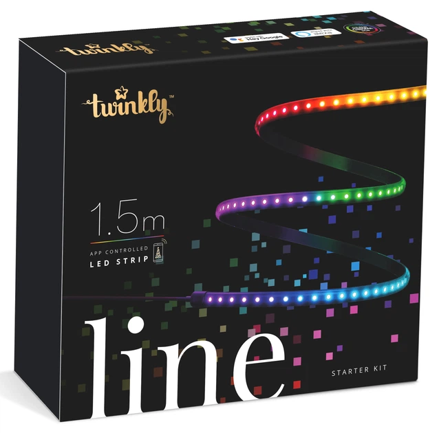 Світлодіодна гірлянда Smart LED Twinkly Line RGB, підсвічування, Gen II ...