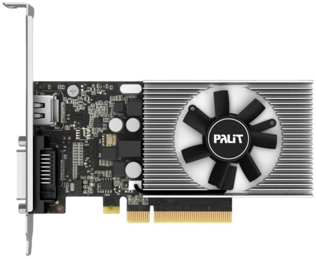 Видеокарта Palit PCI-Ex GeForce GT 1030 2048MB DDR4 (64bit) (1379/2100 ...