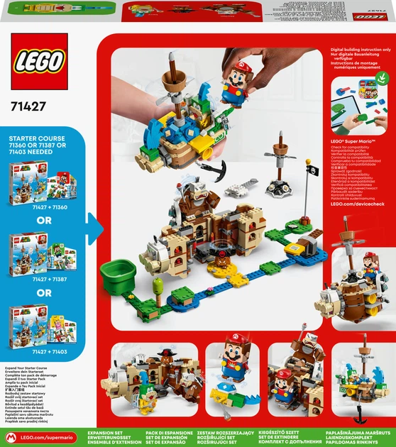 Конструктор LEGO Super Mario Дирижабли Ларри и Мортона 1062 элемента ...