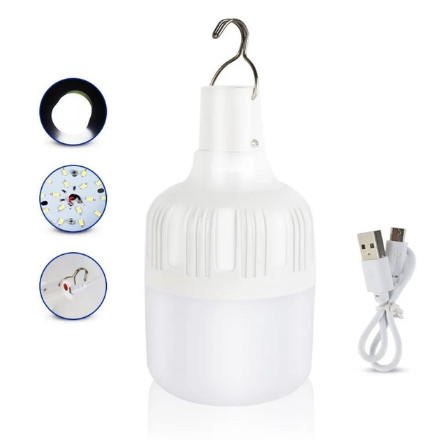 Led лампа с аккумулятором для кемпинга лампа аварийная лампа (H516 ...