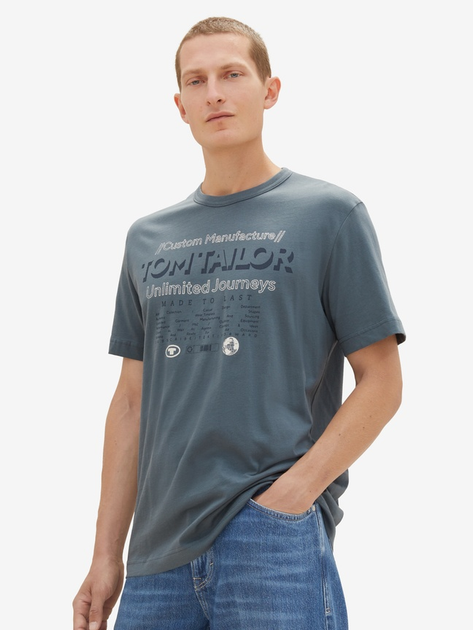 Футболка Tom Tailor XXXL Темно-сірий 1040034ХХ32506 от продавца ...