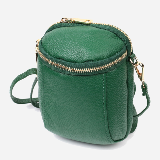 Сумка кросс-боди женская кожаная Vintage leather-22341 Зеленая – в ...