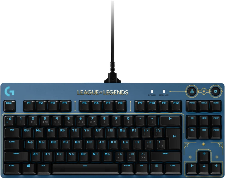 клавіатура Logitech G PRO Keyboard League of Legends Edition - LOL ...