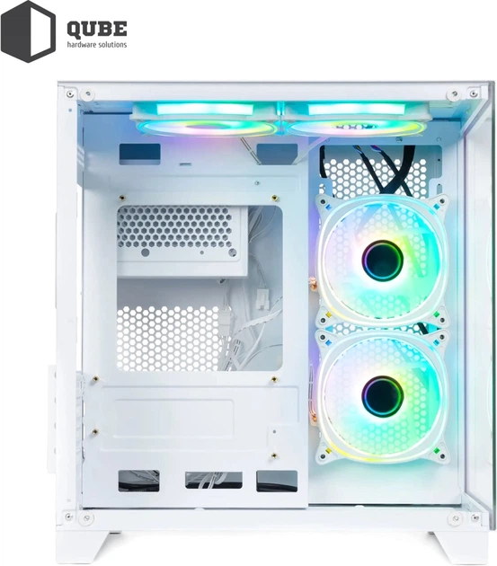 Корпус QUBE REEF ARGB White (REEF_GMNU3) – фото, відгуки, характеристики в інтернет-магазині ...