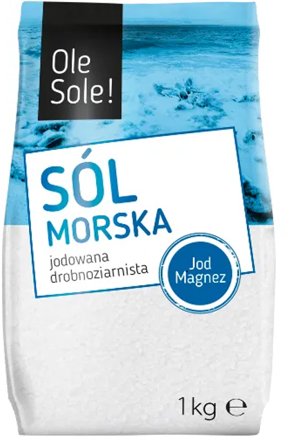 Упаковка соли ОІе sole Морская 1 кг х 3 шт (590061703458) – купить в ...