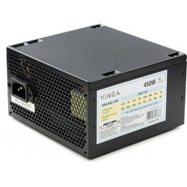 Блок питания Vinga 450W ОЕМ (VPS-450-120) – фото, отзывы ...