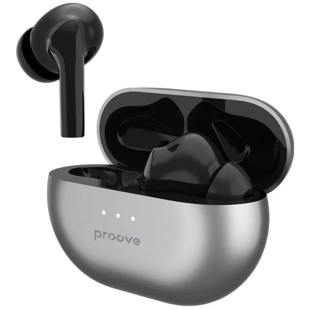 Беспроводные TWS наушники Proove Woop with ANC (Silver / Black) (175953 ...