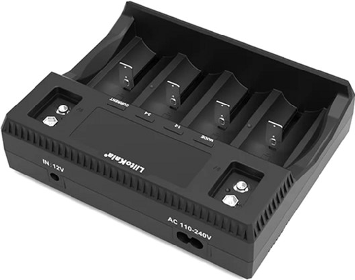 Зарядное устройство универсальное Liitokala Lii-D4XL 1.2V/3.2V Li-Fe/3 ...