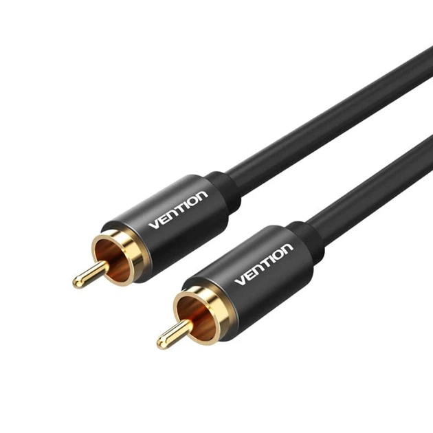 Кабель Vention Coaxial Digital Audio Cable 1M Black Metal Type VAB-R09 ...