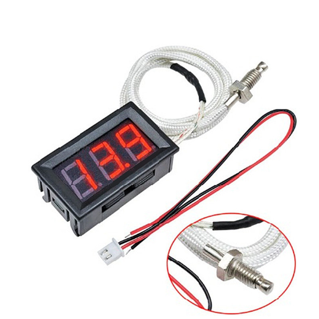 Высокотемпературный термометр от -60℃ до 999℃ - цифровой универсальный ...