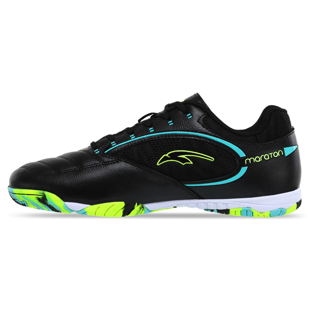 Обувь для футзала мужская Maraton 230602-3 размер 40 Black-Blue-Green ...