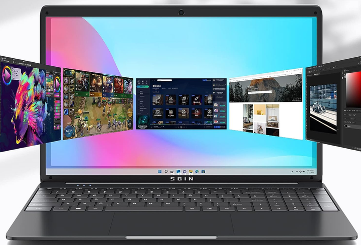 Ноутбук 15.6" Sgin M15 Pro Intel Celeron J4105 RAM 8GB SSD 256GB ...