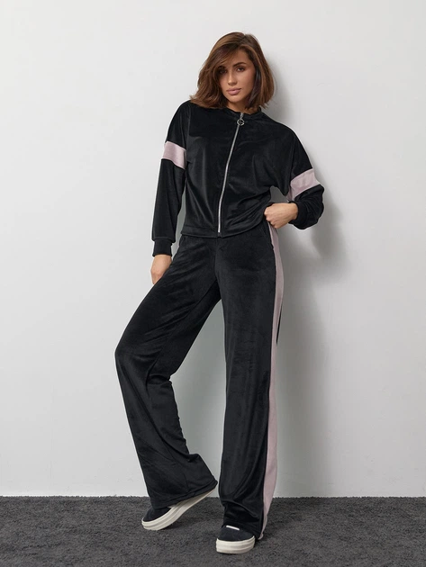 Спортивный костюм женский ISSA PLUS SA-503 L Черный (issa2007682536900) – в интернет-магазине ...