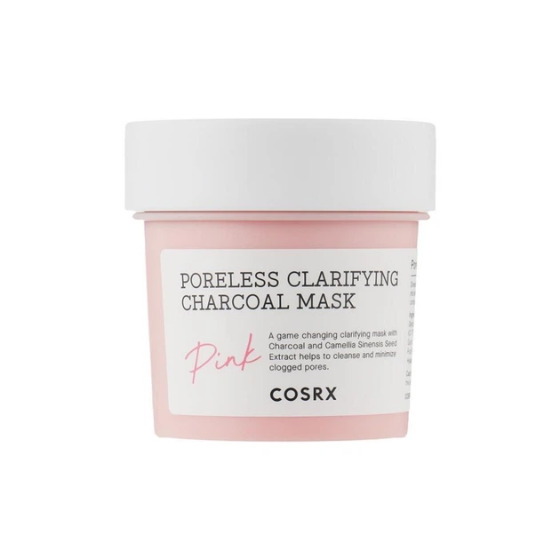 Очищающая кремовая маска Cosrx Poreless Clarifying Charcoal Mask Pink ...