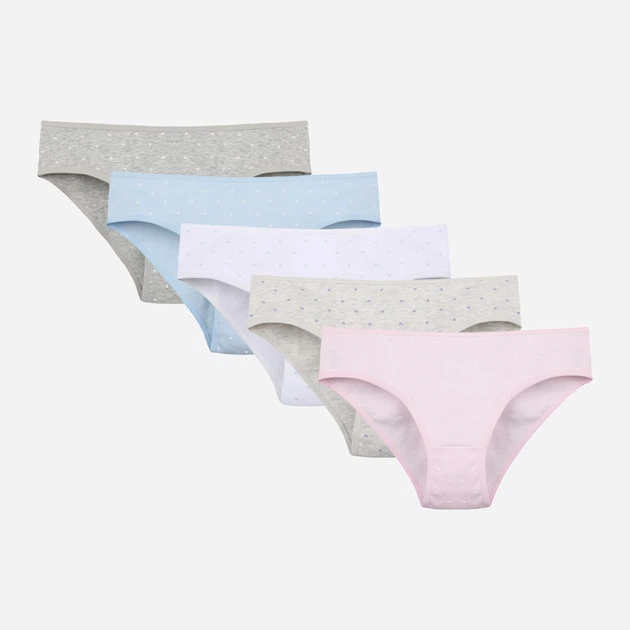 Набор подростковых трусов-слипов 5 шт для девочки Donella 511314 158-164 см Комбинированный ...