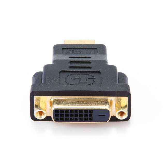 Адаптер Cablexpert HDMI - DVI, (M/F), Black (A-HDMI-DVI-3) – фото ...
