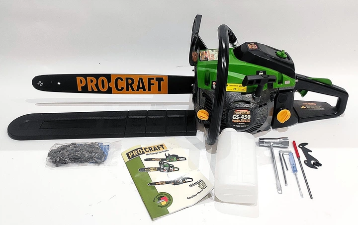 Бензопила цепная Procraft GS-450 1 шина, 1 цепь – фото, отзывы, характеристики в интернет ...