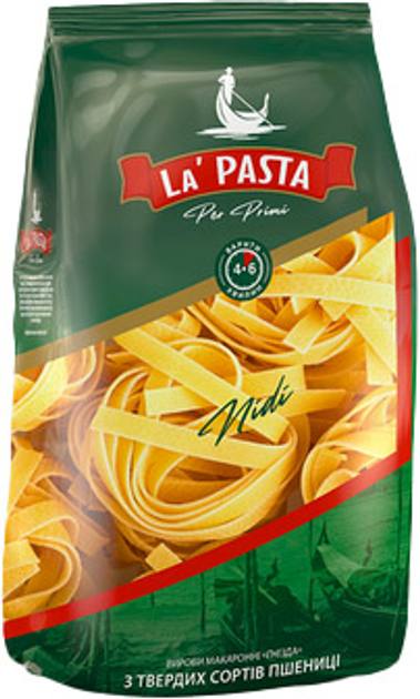 Упаковка макаронных изделий La pasta Гнезда тальятелле (лапша) 400 г х ...