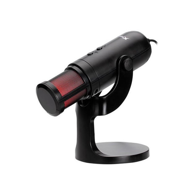 Игровой микрофон XTRIKE XMC-03 проводной с RGB подсветкой для пк ...