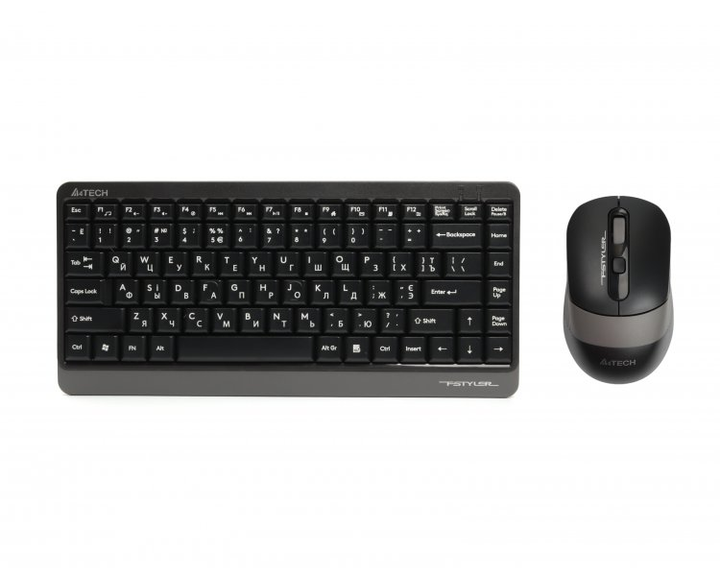 Комплект беспроводной A4Tech FG1110 (Grey) Fstyler клавиатура+мышь ...
