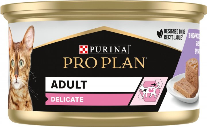 Консервированный корм Purina Pro Plan Veterinary Diets Delicate Паштет ...