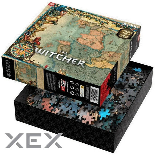 Пазл Witcher 3 Northern Kingdoms Puzzles 1000 ел. (5908305242994) good ...