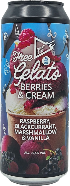 Пиво UNO MAS Funky Fluid Free Gelato: Berries & Cream темное ...