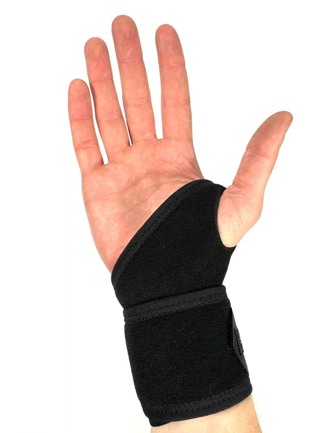 Бандаж для фіксації зап'ястя ORTHOPEDICS MEDICAL HS2603, неопреновий напульсник, універсальний ...