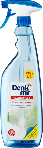 Средство для очистки стекла Denk Mit Glas-Reiniger 1л – купить онлайн ...