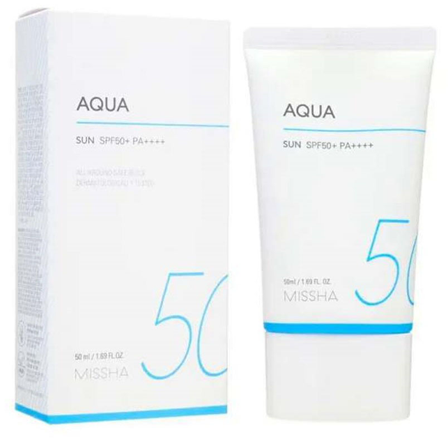 Солнцезащитный крем Missha All Around Safe Block Aqua Sun SPF50+/PA ...