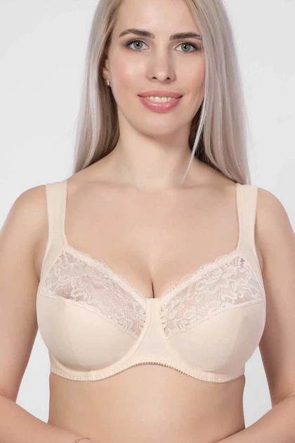 М'який бюстгальтер з широкими бретелями 1507/200 beige Elita 85I beige (6000003019409 ...