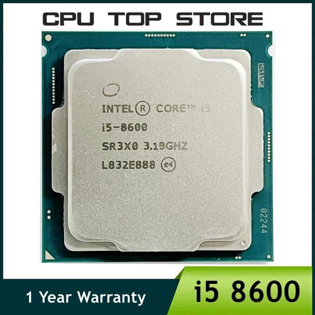 Процесор Intel Core i5-8600 4.3 GHz. 6 ядра/6 потока. Soket 1151. Tray ...