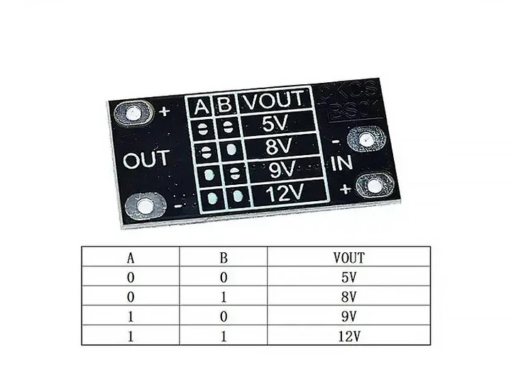 Модуль стабилизатор-преобразователь напряжения CKCS BS01 5-12В – фото ...