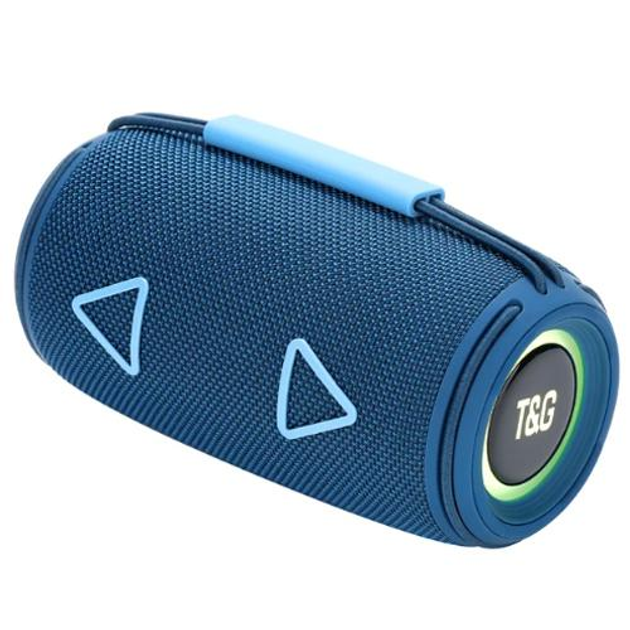 Bluetooth-колонка TG657 с RGB ПОДСВЕТКОЙ, speakerphone, радио, blue ...