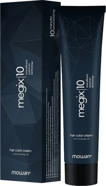 Краска для волос с низким содержанием аммиака Mowan Megix10 4.31 Coffee 100 мл (8015005013452 ...