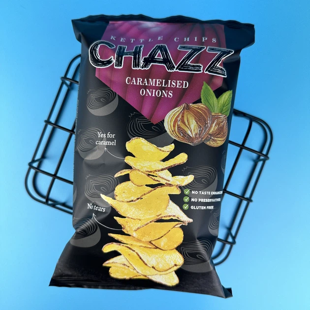 Чипси Chazz карамелізована цибуля 90 г від продавця: Vlipli – купити в ...
