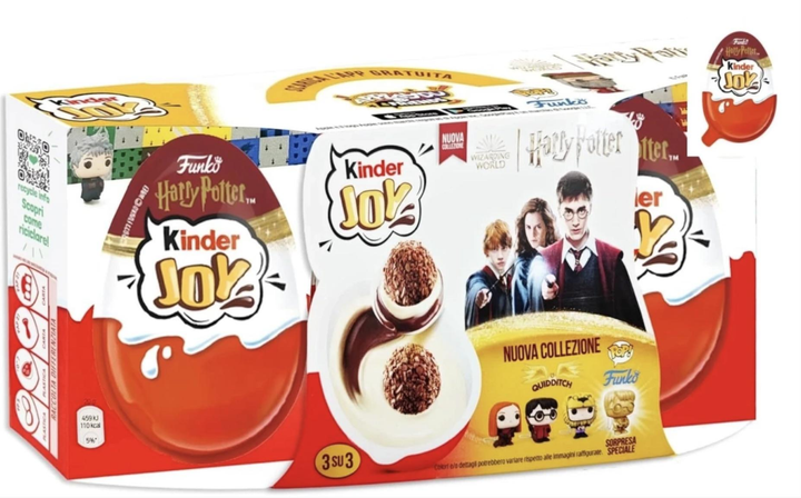 Яйцо Kinder Harry Potter Quidditch Киндер Джой Гарри Поттер Квиддич 3×