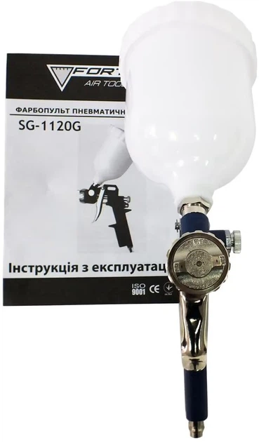 Пневматический краскопульт Forte SG-1222G 1.5 мм (32135) – фото, отзывы ...