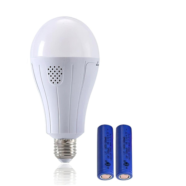 Лампа светодиодная на батарейках 20W LED Intelligent Bulb E27 лед ...