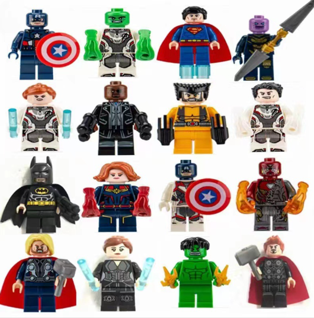 Набор фигурок конструктор Лего Marvel Марвел Капитана Америка Мстители ...