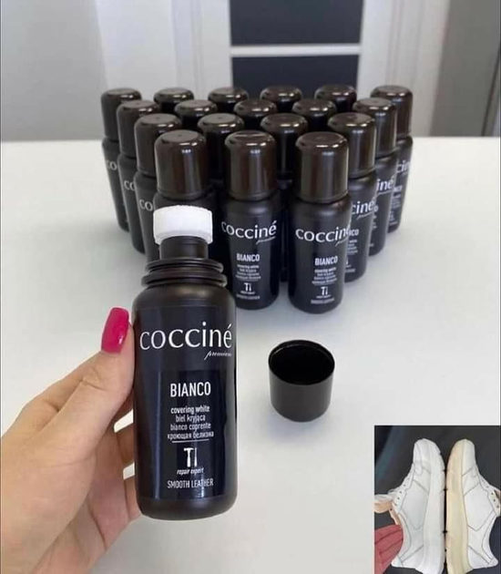 Крем-Краска для белой Кожи и подошвы Coccine Bianco 75ml (Код Д01 ...