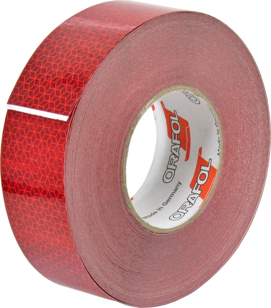 Светоотражающая лента для контейнера (Orafol) красная, 50мм. VC104+ – фото, отзывы ...